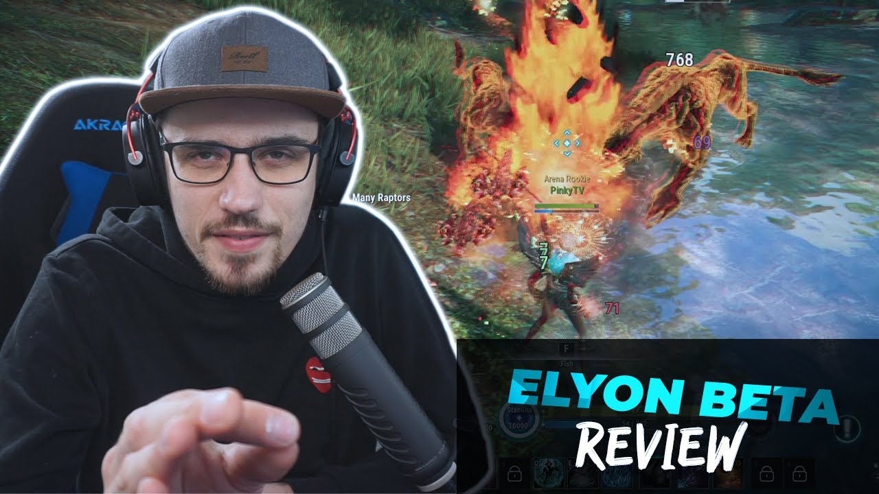 ELYON | Game Review | Erobert ein neues MMORPG den Westen? PinkyTV - Elyon videos
