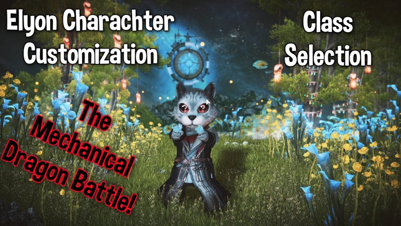 Elyon- Character Customization+Class Selection (Female Elf+Ein). And ...