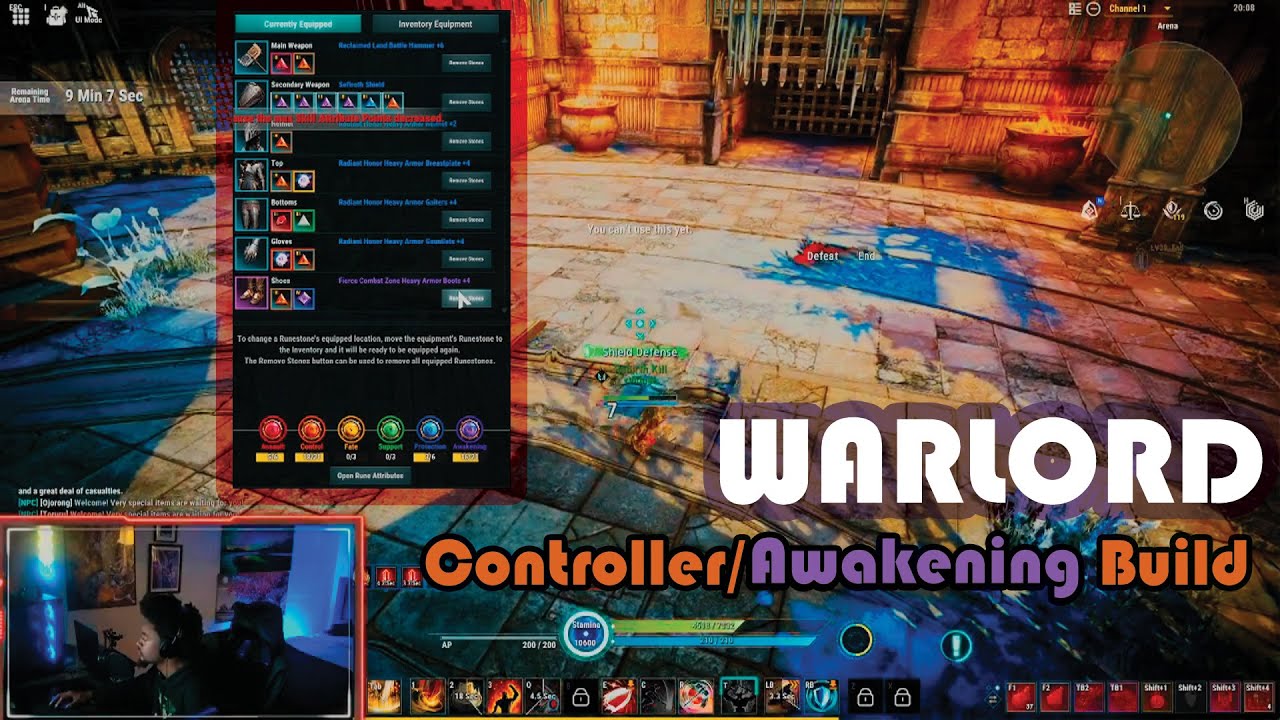 Elyon : Rebirth Warlord PvP – 1 vs 1 (Shield Toss Build) – Elyon videos