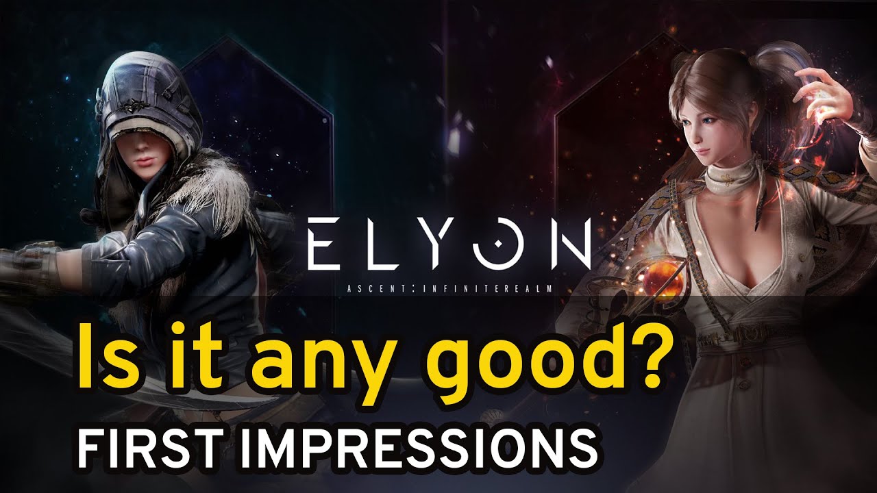 Elyon MMORPG - First Coop Gameplay Impressions - Open Beta - Elyon videos