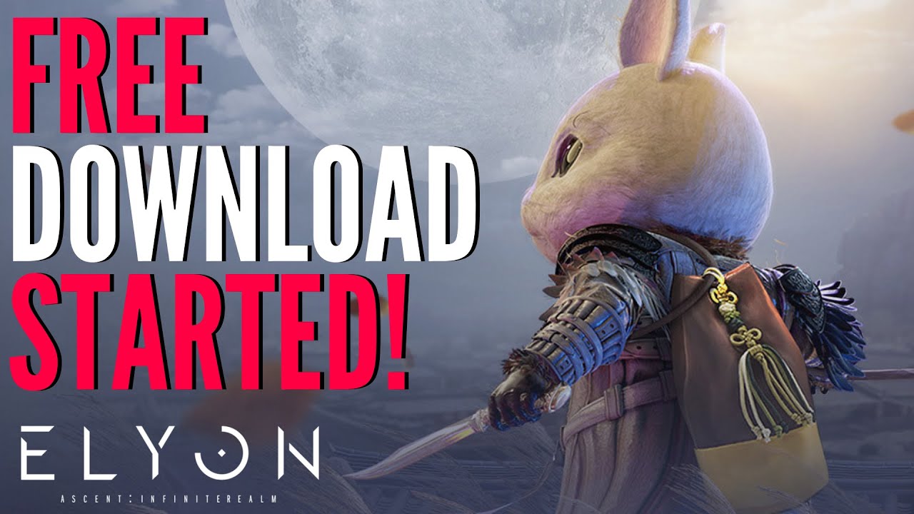 ELYON Free Download Is Available! Release Time Revealed! (NEW MMORPG PC ...