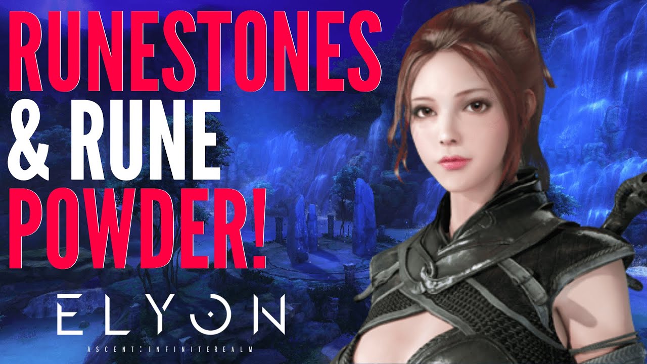 ELYON How To Get Rune Powder? Runestones and Rune Traits Beginner's ...